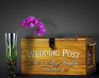 Wedding post box | Etsy