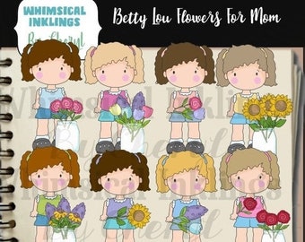 Mothers day clipart | Etsy