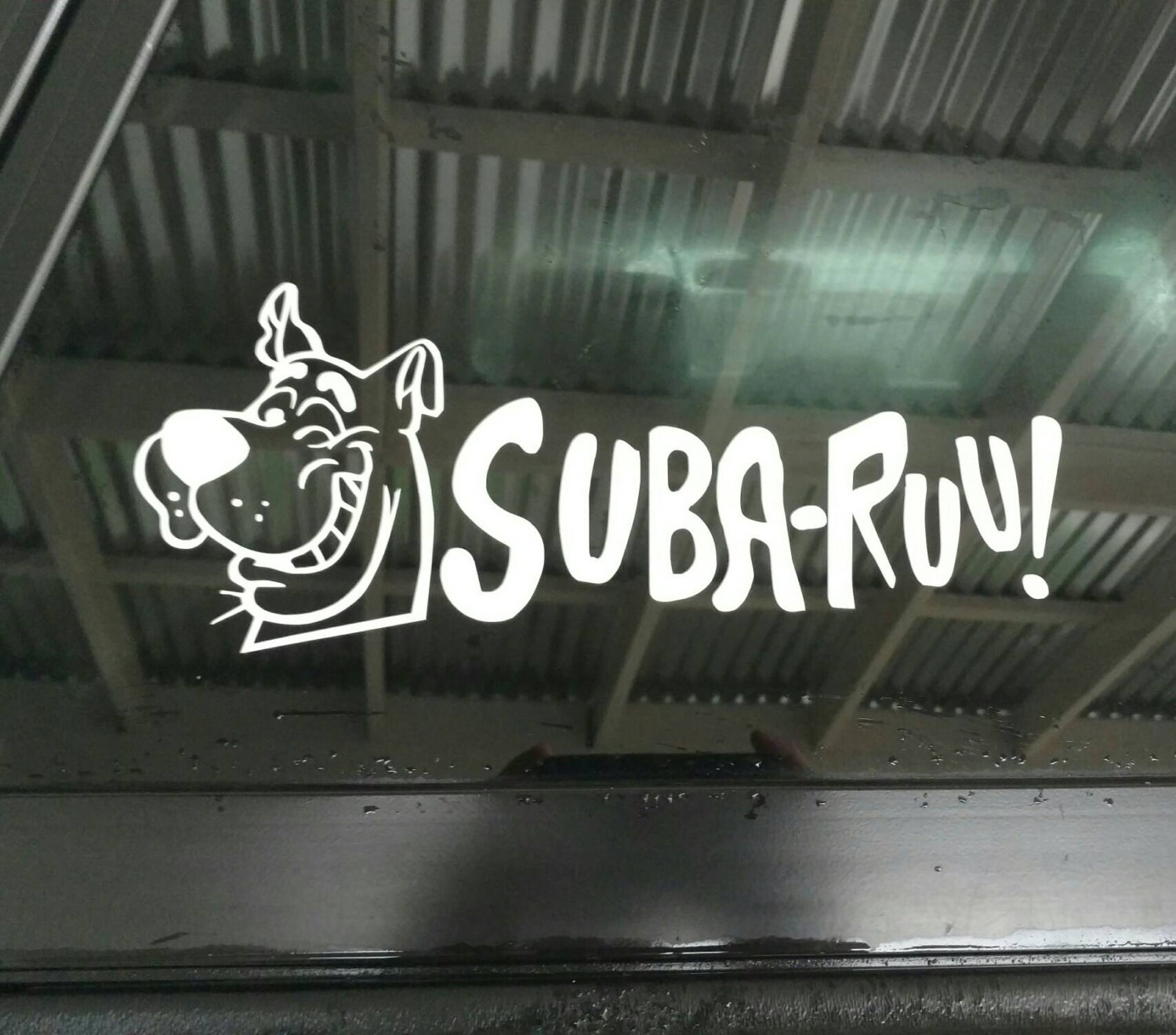 Subaru Scooby Doo Decal Car Auto Window Bumper Die Cut Vinyl