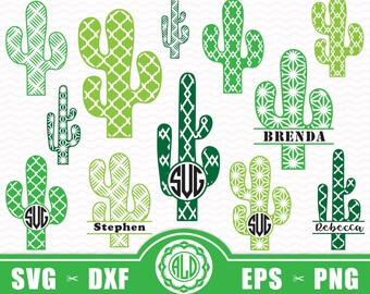 Aztec cactus svg | Etsy