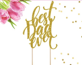 Dad cake topper | Etsy