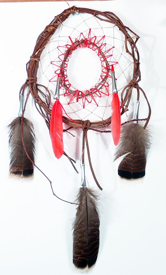 Real native american made dream catcher - roulettekja