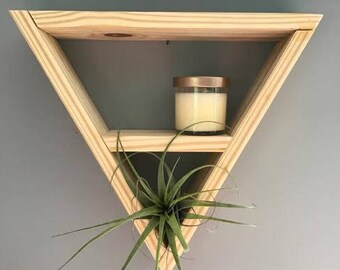 Triangle shelf | Etsy