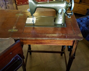 Vintage sewing table | Etsy