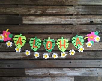 Hawaiian banner | Etsy
