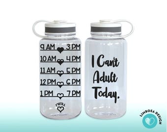 Funny water bottle | Etsy