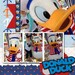 Donald Duck Inspired 12x12 Digital Paper Backgrounds for