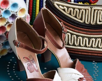 Spectator shoes | Etsy