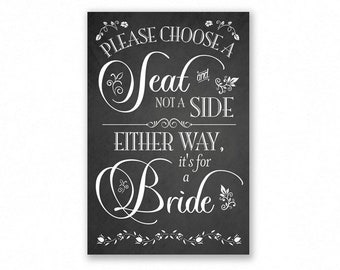 No seating plan sign | Etsy