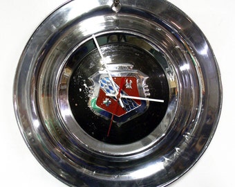 Hub cap clock | Etsy