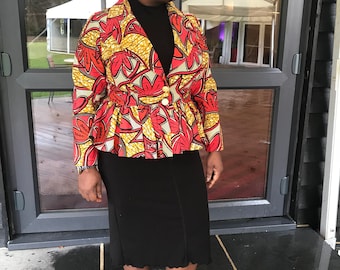 African print peplum | Etsy