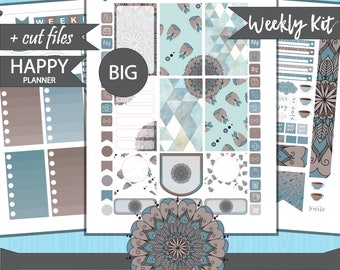 BIG Happy Planner Weekly Kit Watercolor weekly kit Big Happy
