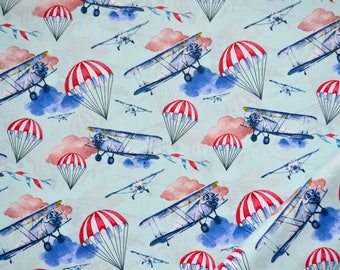 Airplane fabric | Etsy