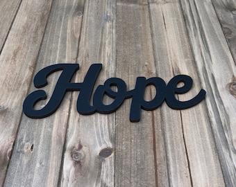 Hope sign | Etsy