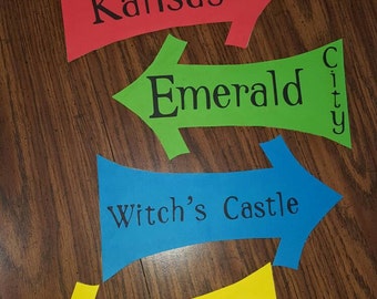 Wizard of oz signs | Etsy