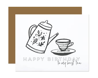 Rustic birthday card | Etsy