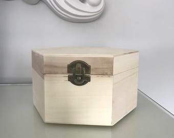 Hexagon box | Etsy