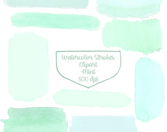 Watercolor banners | Etsy