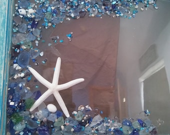 Sea glass window | Etsy