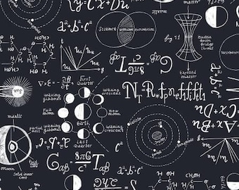 Math fabric | Etsy