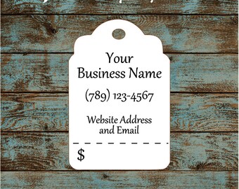 Perforated tags | Etsy