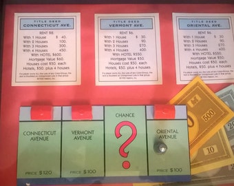 Monopoly properties | Etsy