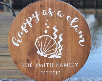 Happy as a clam | Etsy