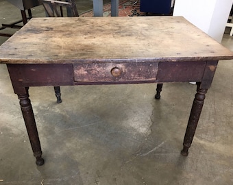 Antique farm table | Etsy