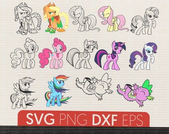 My little pony svg | Etsy