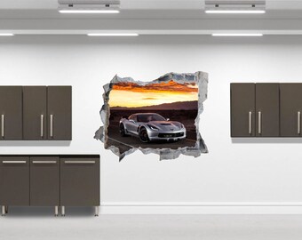 Corvette decal | Etsy