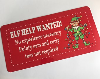 Elf signs | Etsy
