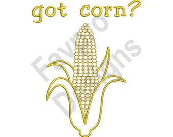Corn Machine Embroidery Design