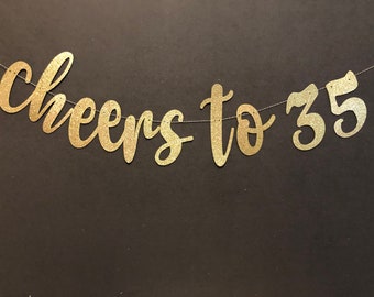 Cheers to 35 years | Etsy