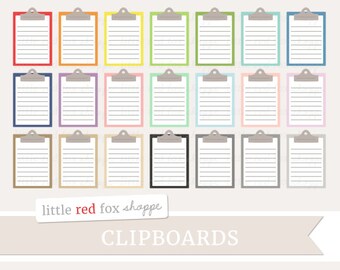 Clipboard Clipart Clip Board Clip Art Office Supplies