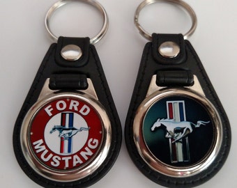 Mustang keychain | Etsy