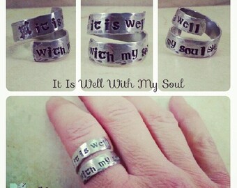 Christian rings | Etsy