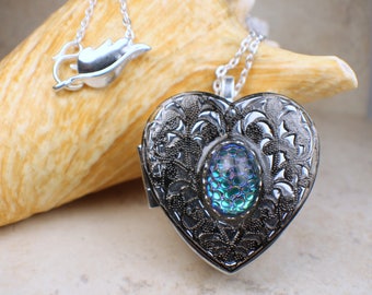 Music box locket | Etsy