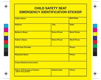 Car seat stickers | Etsy