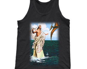 Surfing jesus | Etsy