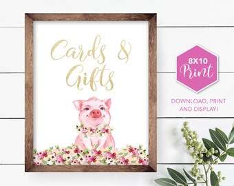 Pig baby shower | Etsy