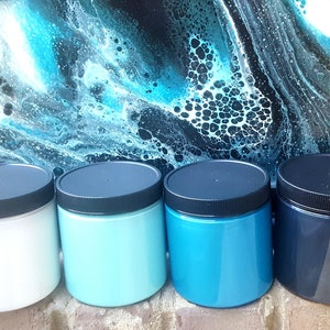 Acrylic pouring | Etsy