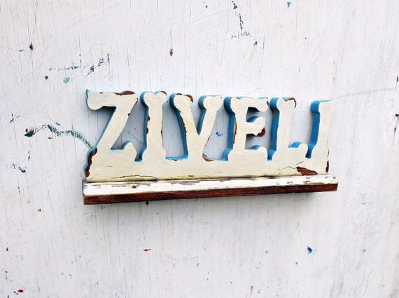 Ziveli Sign Serbian Sign Personalized Sign Recycled Wood