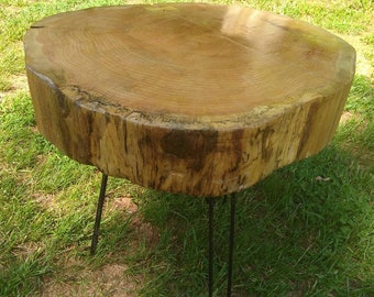 Tree stump table | Etsy