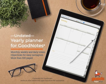 Goodnotes template | Etsy