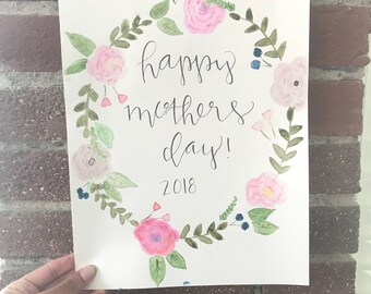 Mothers day painting | Etsy