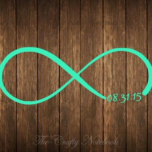 Infinity decal | Etsy