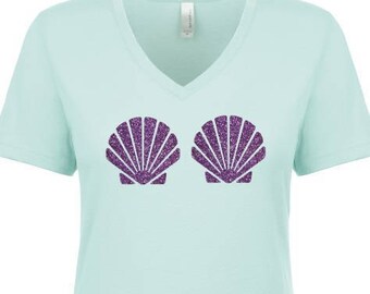 Mermaid shell bra | Etsy