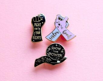 Feminist pin | Etsy