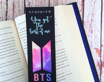 Bts bookmarks | Etsy