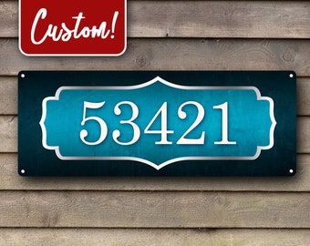 House number sign | Etsy